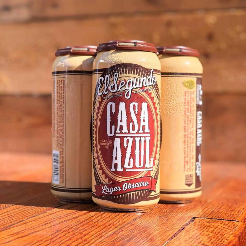 Casa Azul Lager Obscura | El Segundo Brewing